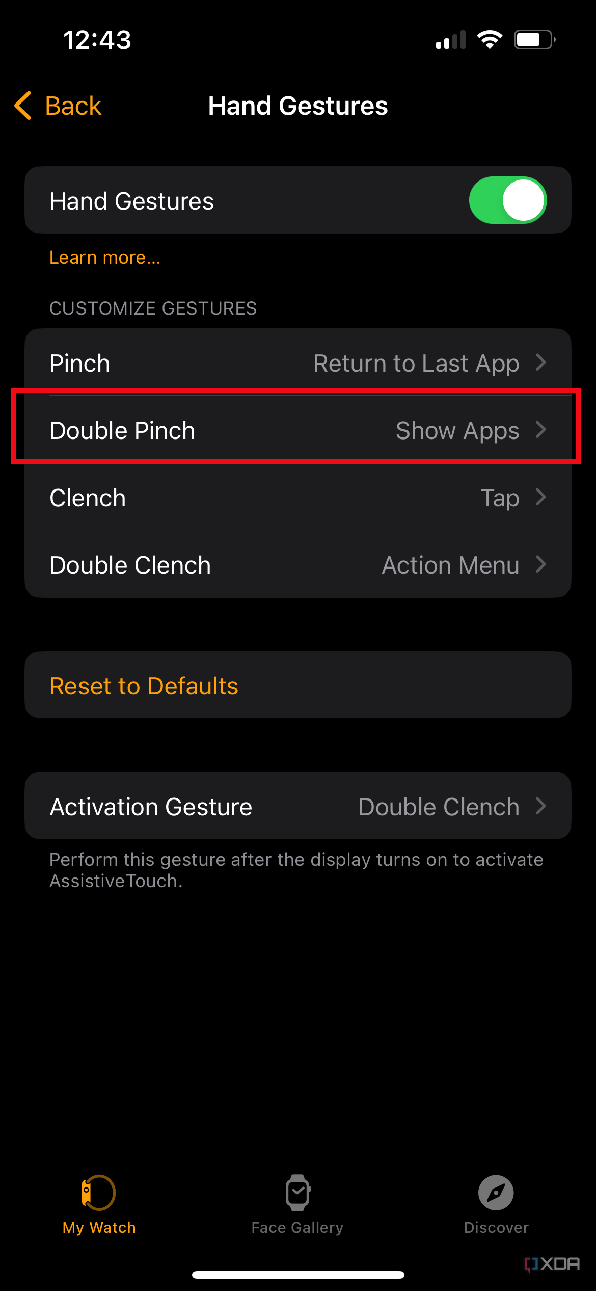 How to use double-tap on older Apple Watches