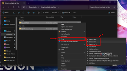 How To Extract Multiple ZIP Files At Once In Windows 11