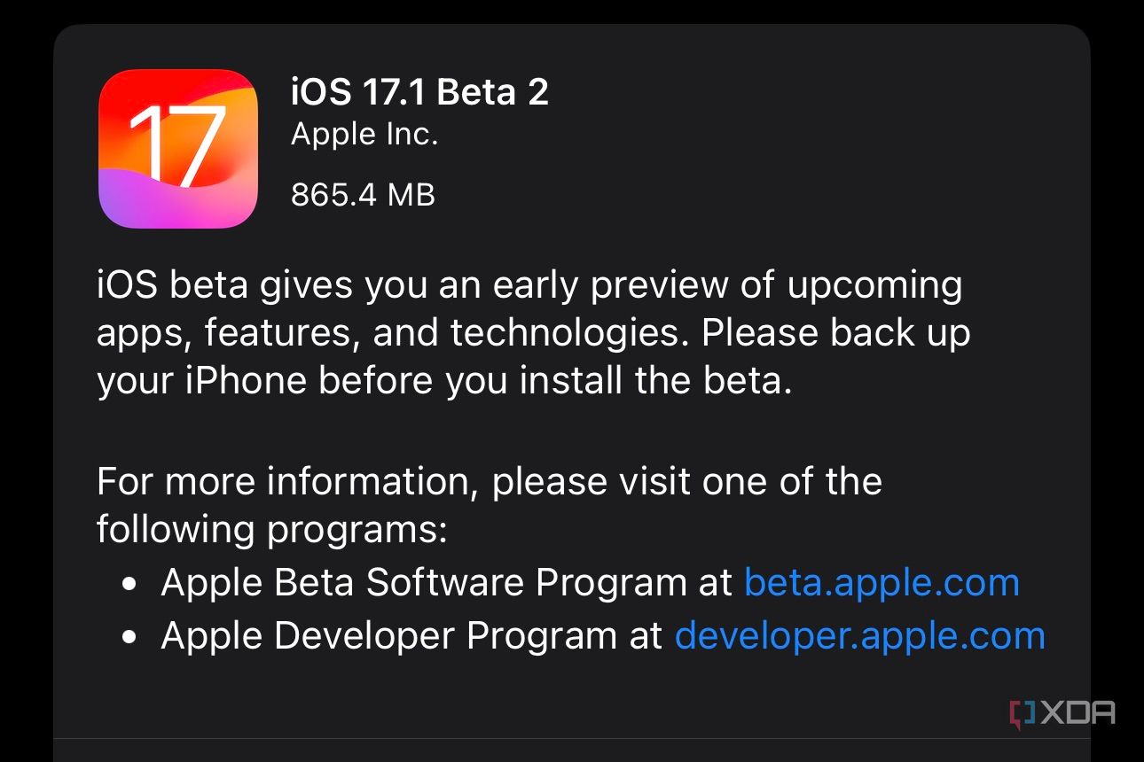 Apple releases iOS 17.1 beta 2 to developers, here's what's new