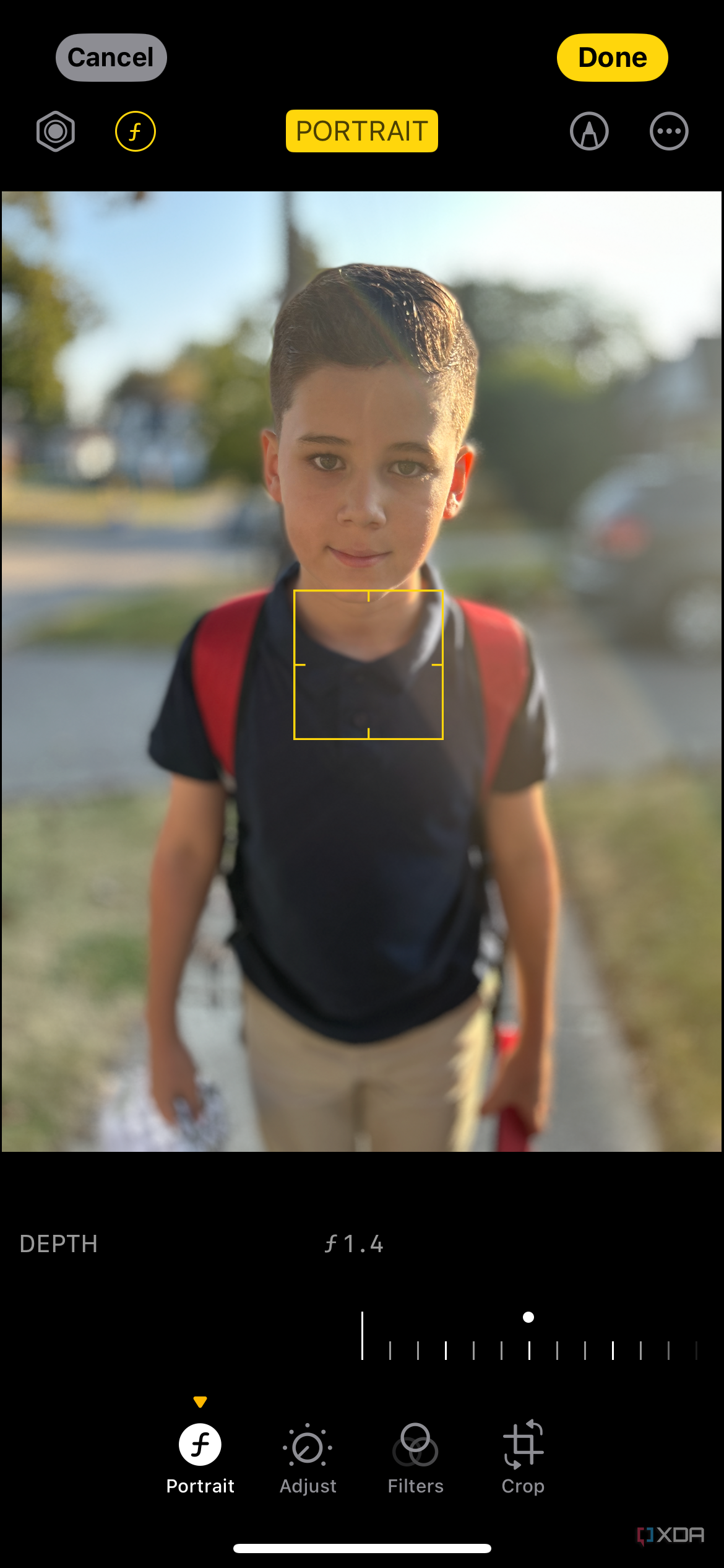 How to use Depth Effect on an iPhone