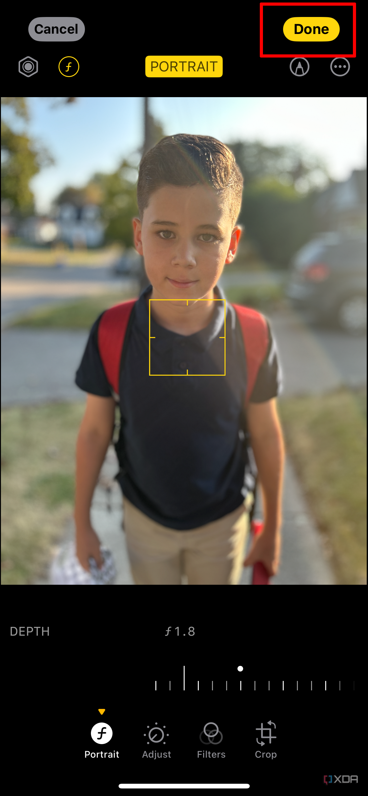 How to use Depth Effect on an iPhone