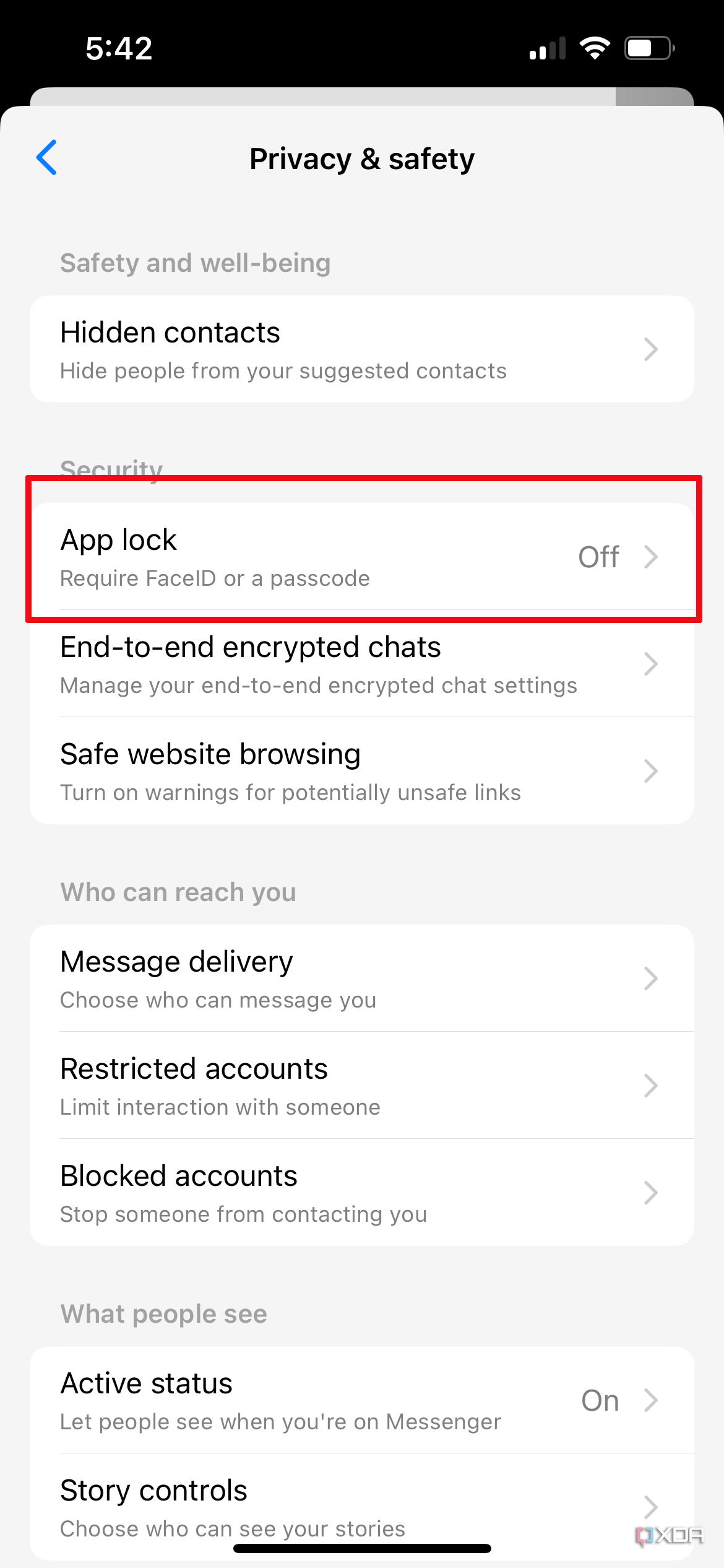 How to hide iPhone messages