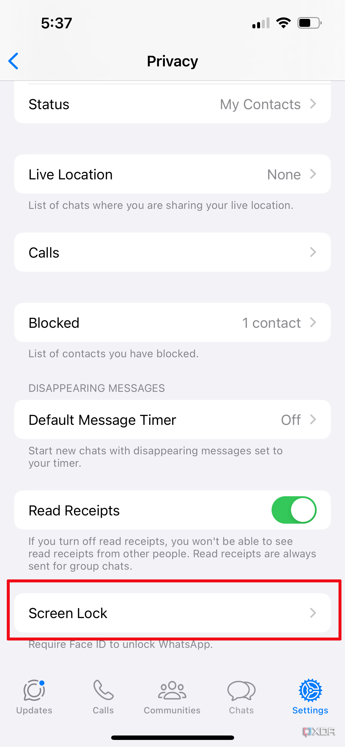 How to hide iPhone messages