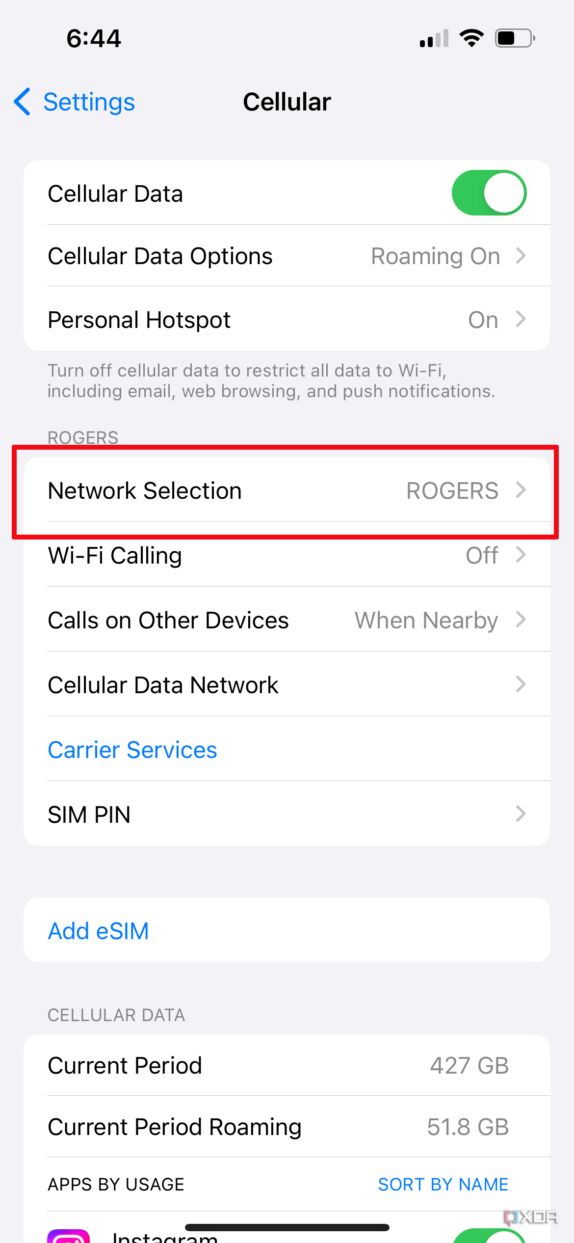 How to get an iPhone out of SOS only mode