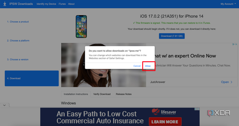 How to reverse an iOS update on your iPhone