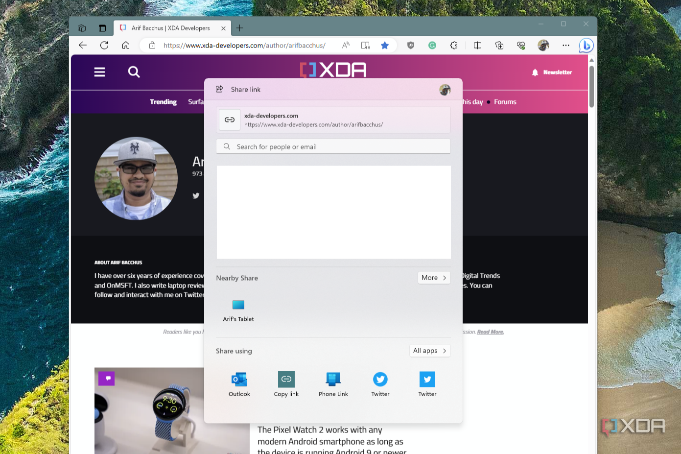 How to use Nearby sharing in Windows 11