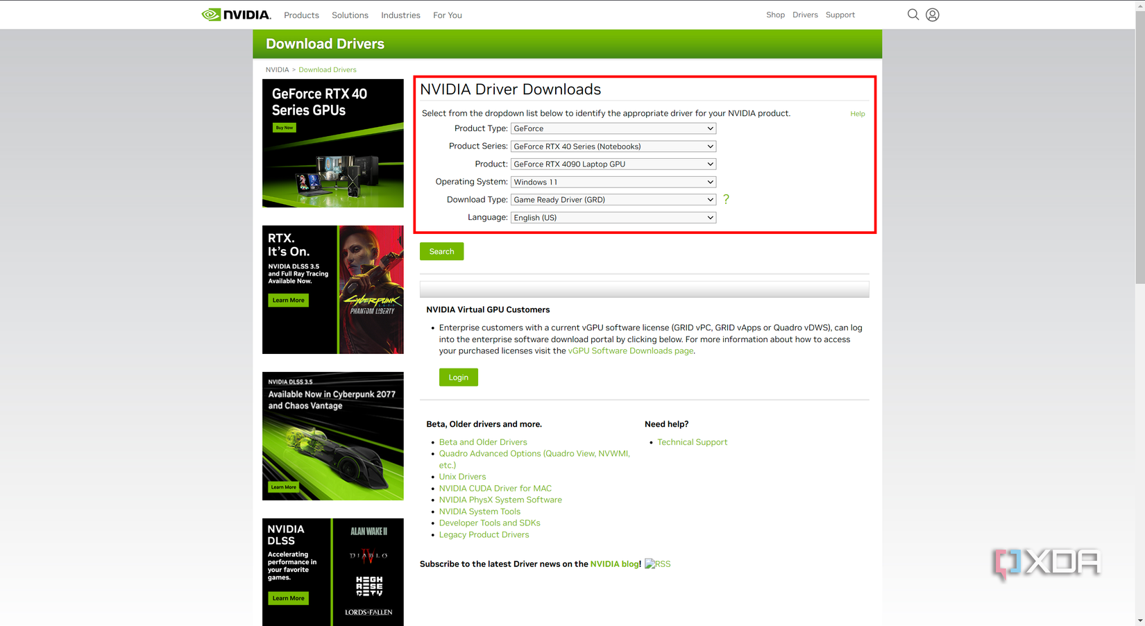 How to fix Nvidia GeForce Experience 'driver download failed' error on ...