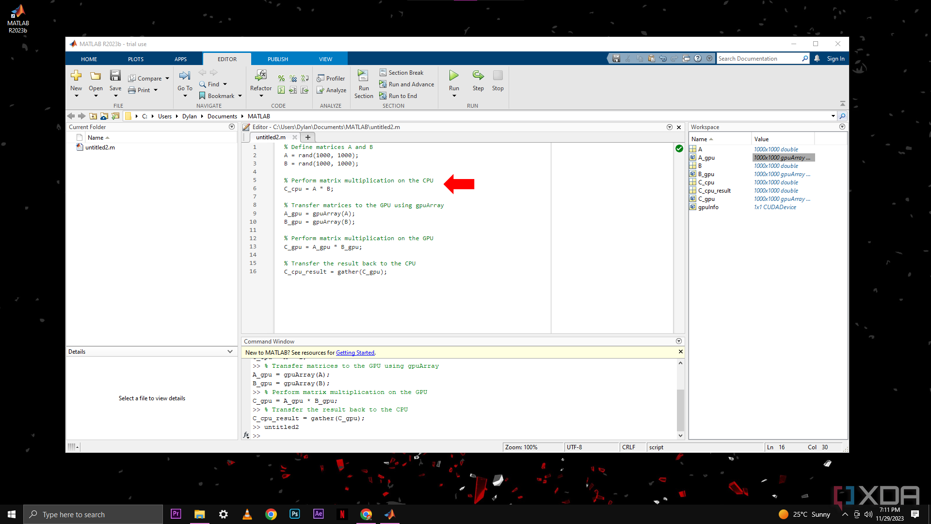 How to run MATLAB functions using your GPU How to run MATLAB functions using your GPU