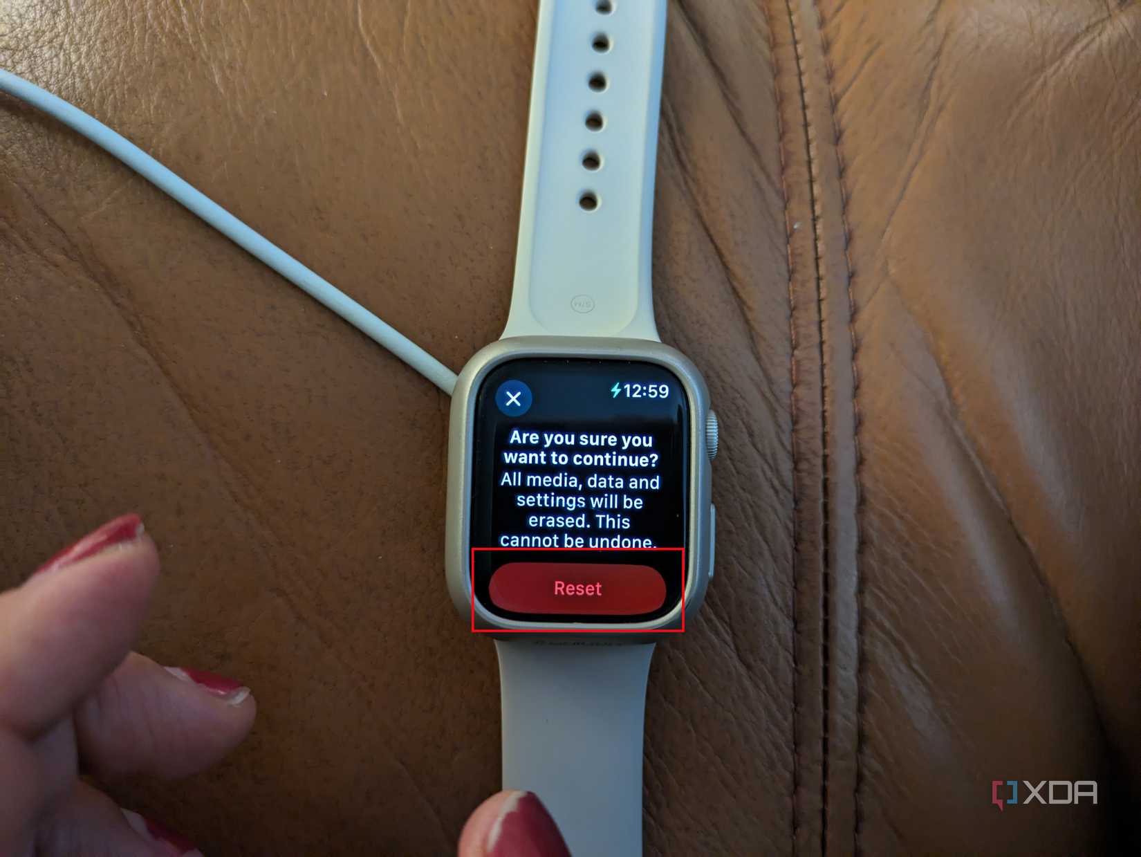 How to reset Apple Watch with too many passcode attempts