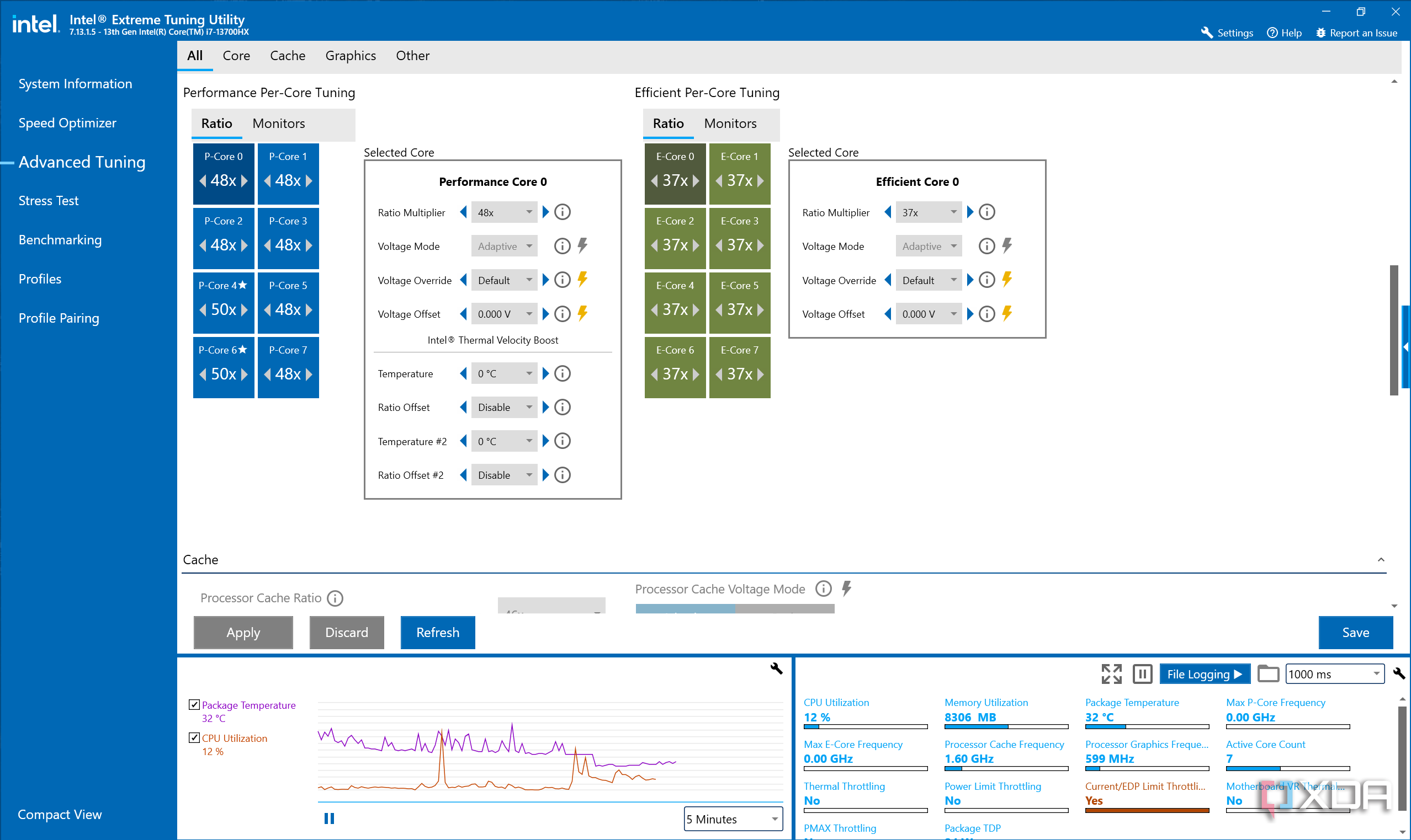 How to overclock a laptop CPU