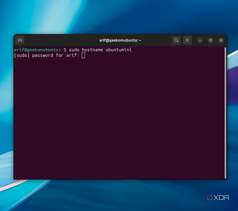 How to change the hostname on Ubuntu
