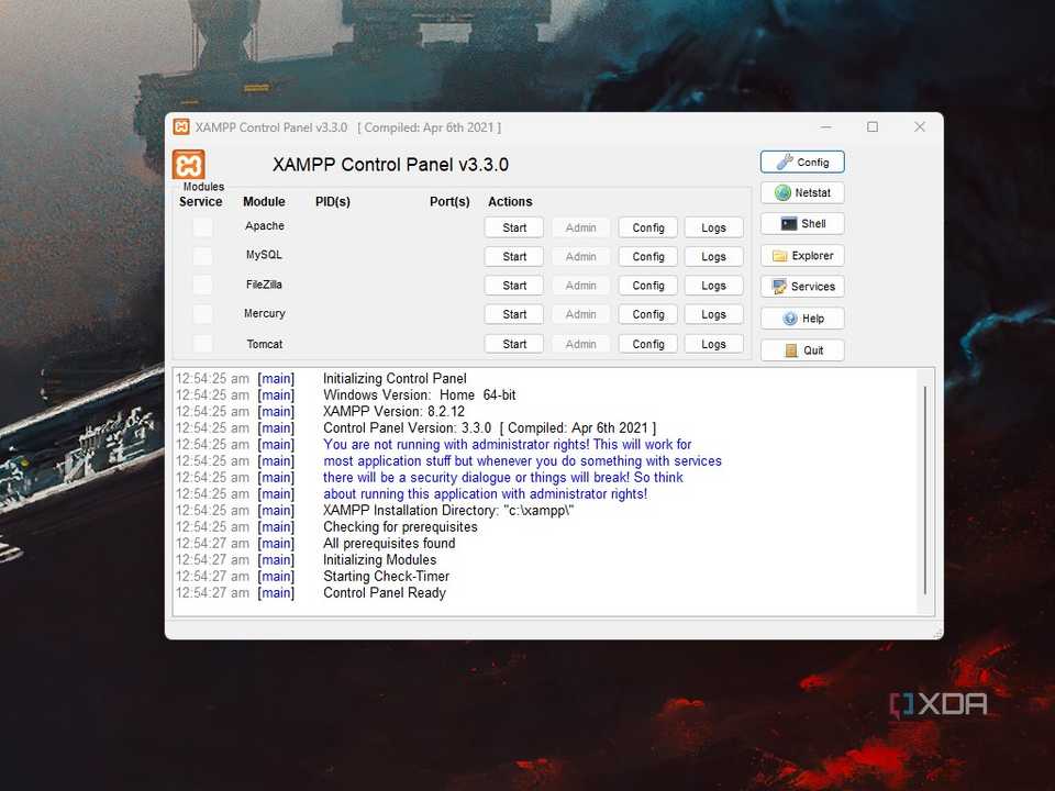 How to install XAMPP on Windows 11