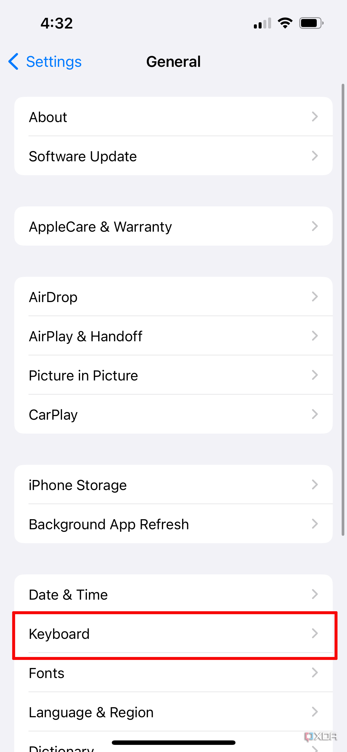 How to change the keyboard language on Apple Watch