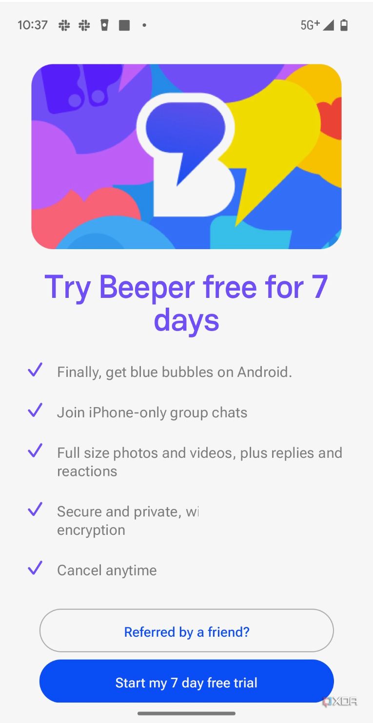Beeper Mini hands-on: It's back, at least for now