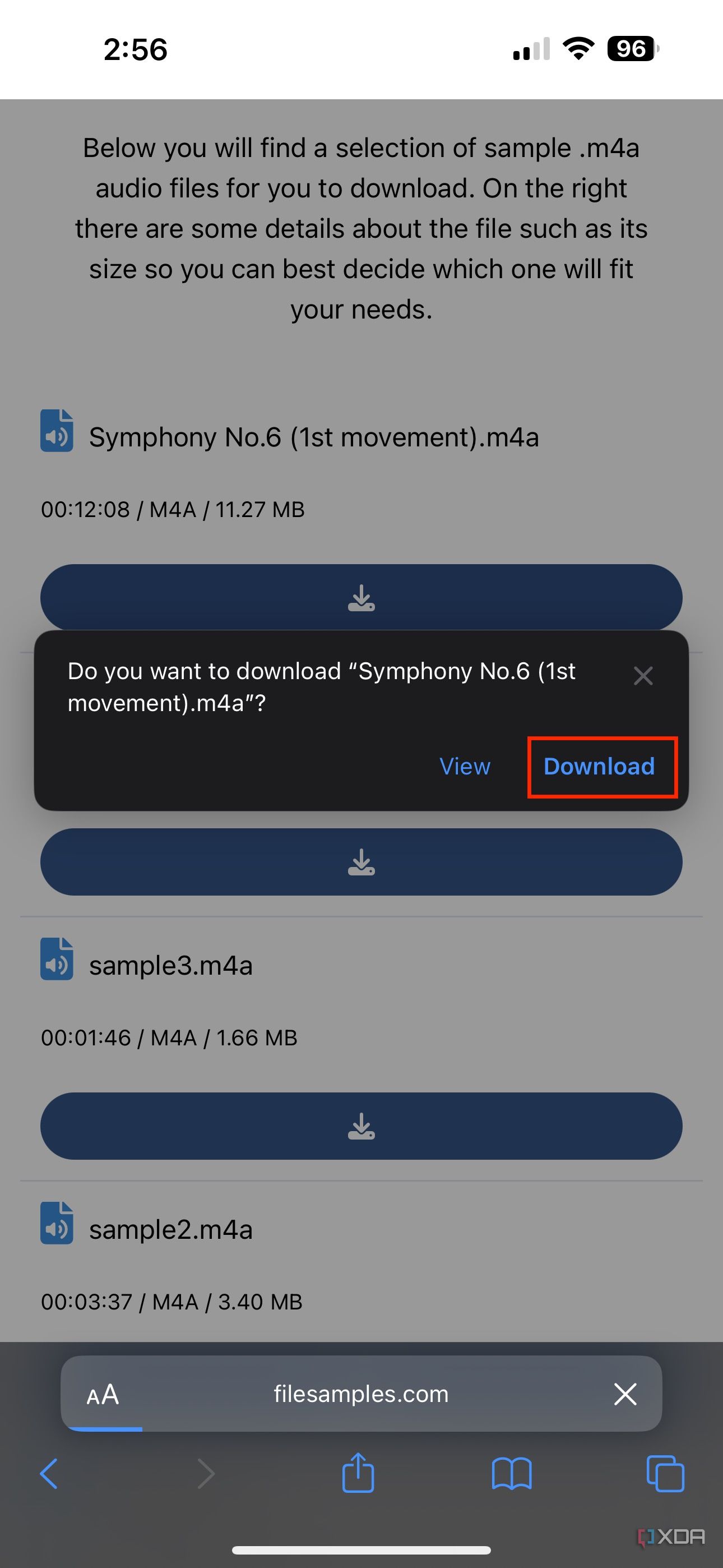 How to save a file on an iPhone or iPad
