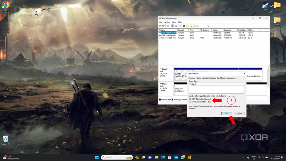 How to fix the SSD not recognized error in Windows