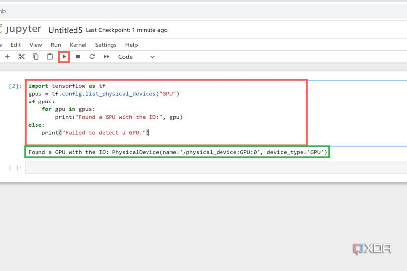 How to use your GPU in Jupyter Notebook