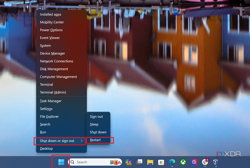 How to restart your PC with just the keyboard