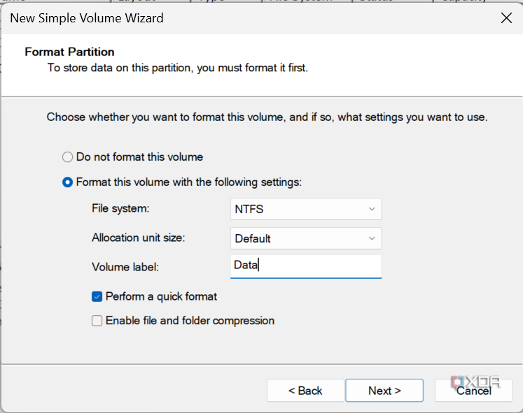 How to delete a drive partition on Windows 11