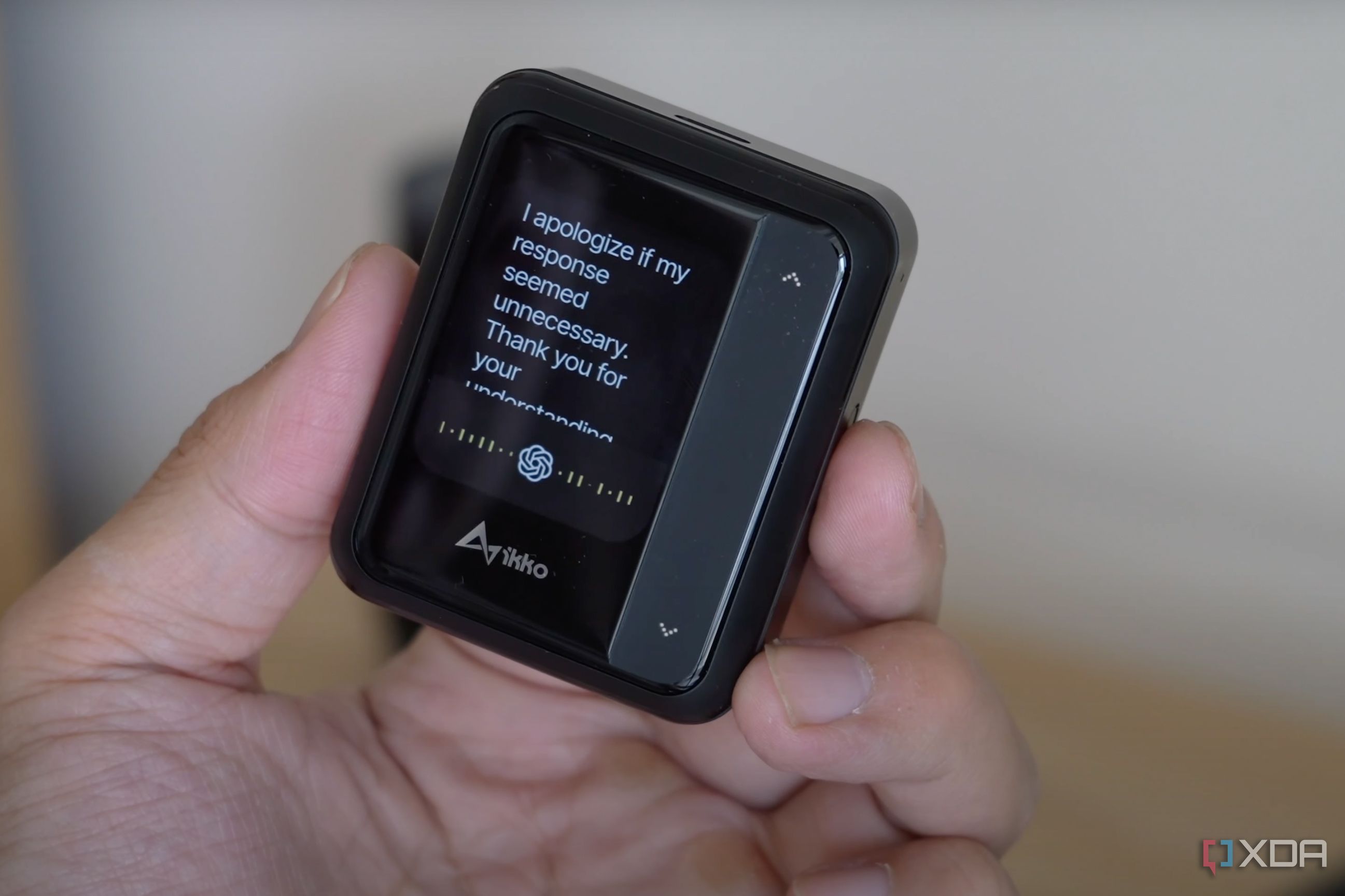 Ikko ActiveBuds review: The case is a tiny Android phone, but why?