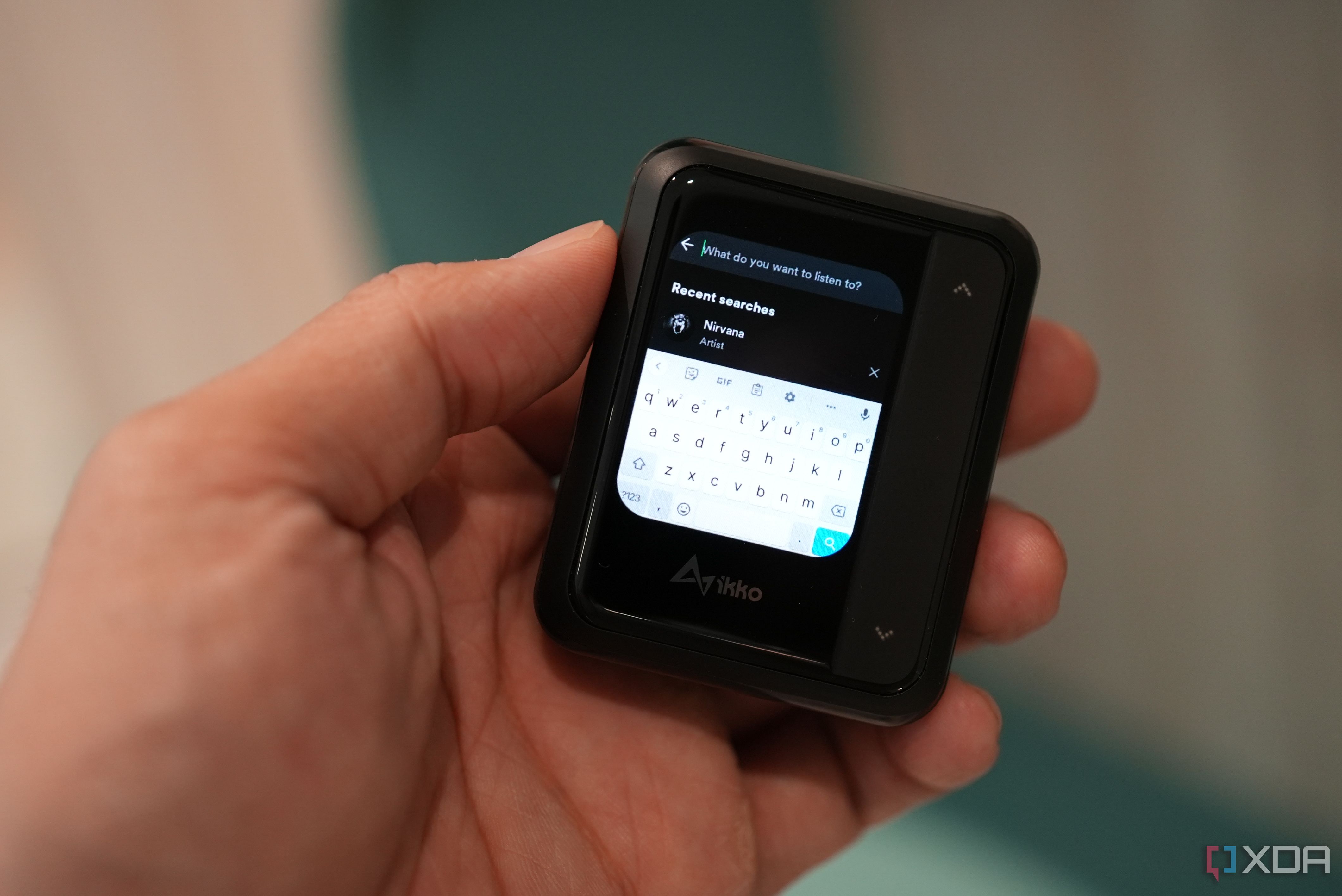 Ikko ActiveBuds review: The case is a tiny Android phone, but why?