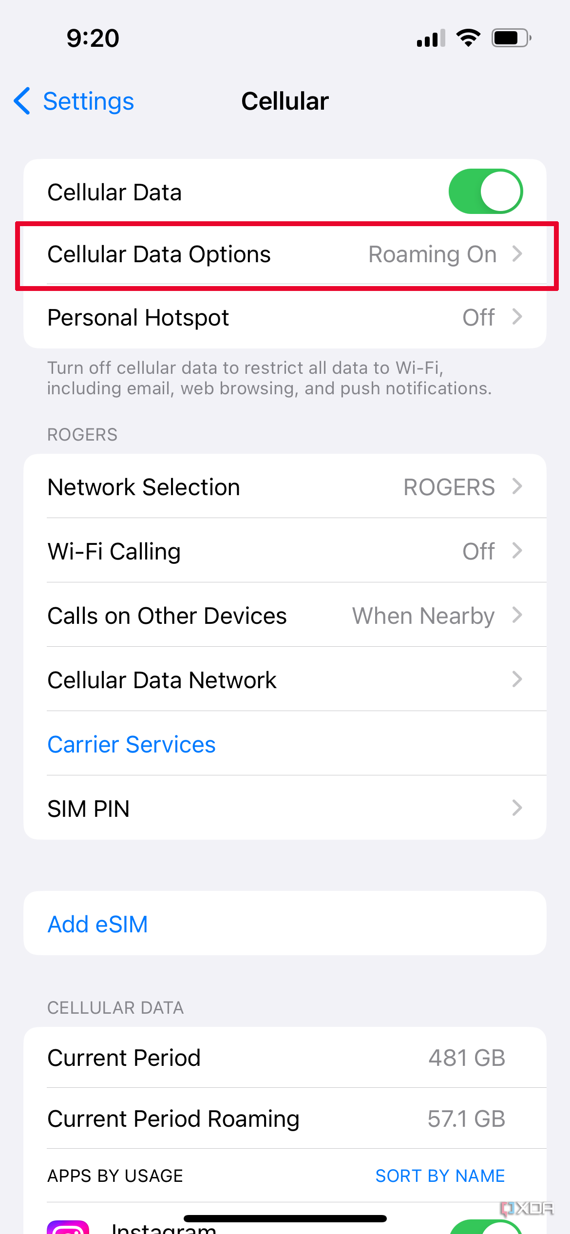 How to turn off 5G on an iPhone