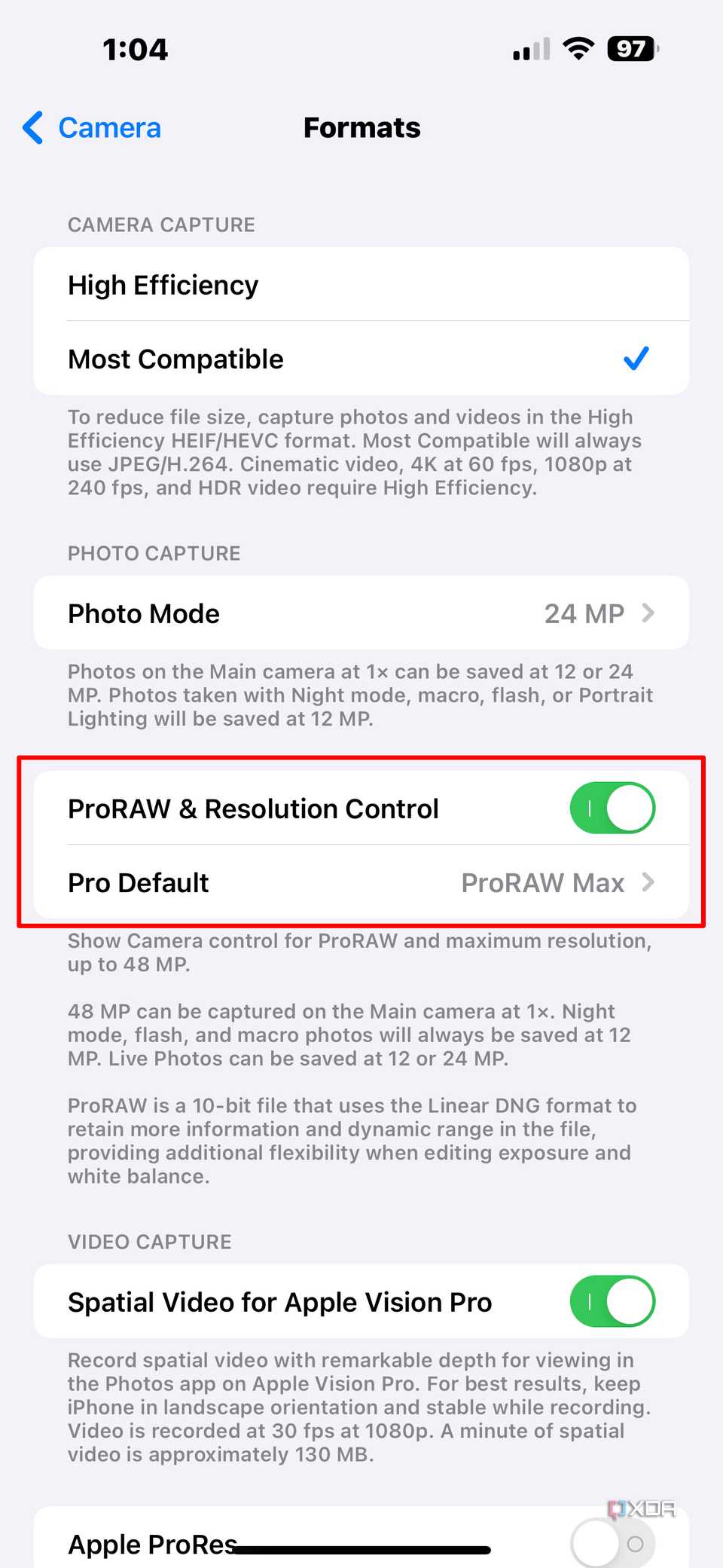 How to use the Pro camera mode on your iPhone