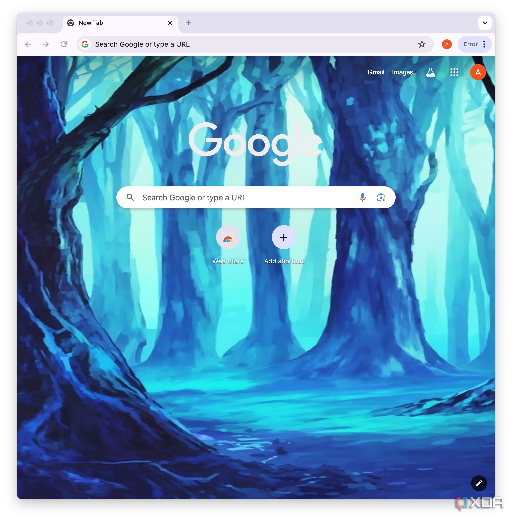 How to create a new Chrome theme using AI