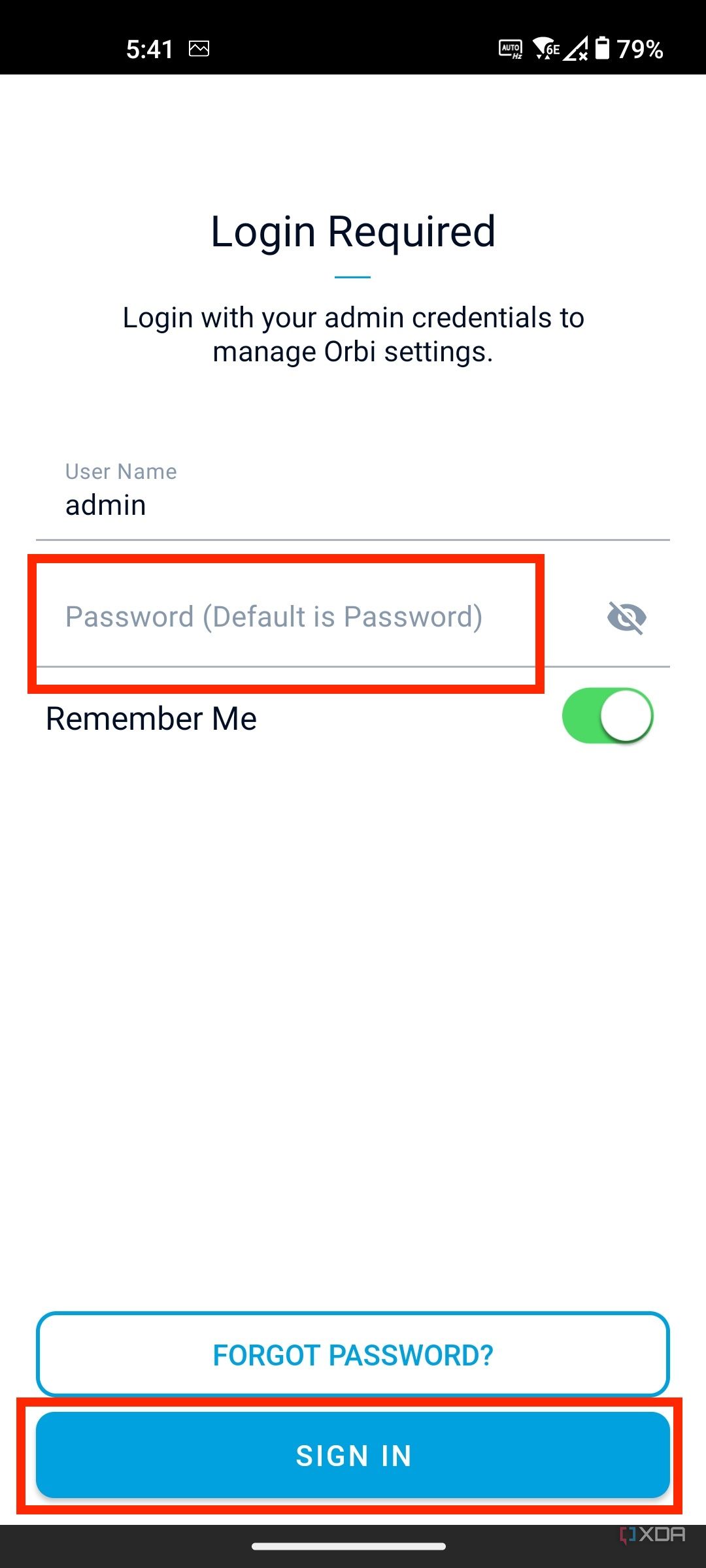 How to change a router password
