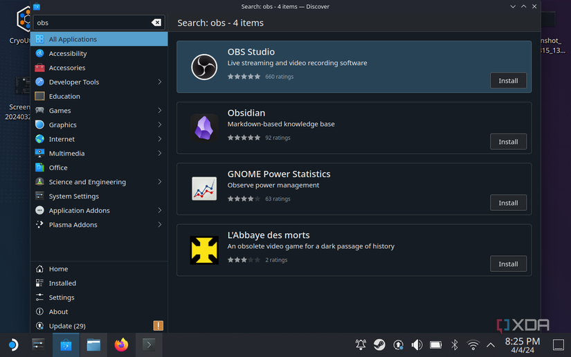 How to stream to Twitch on the Steam Deck