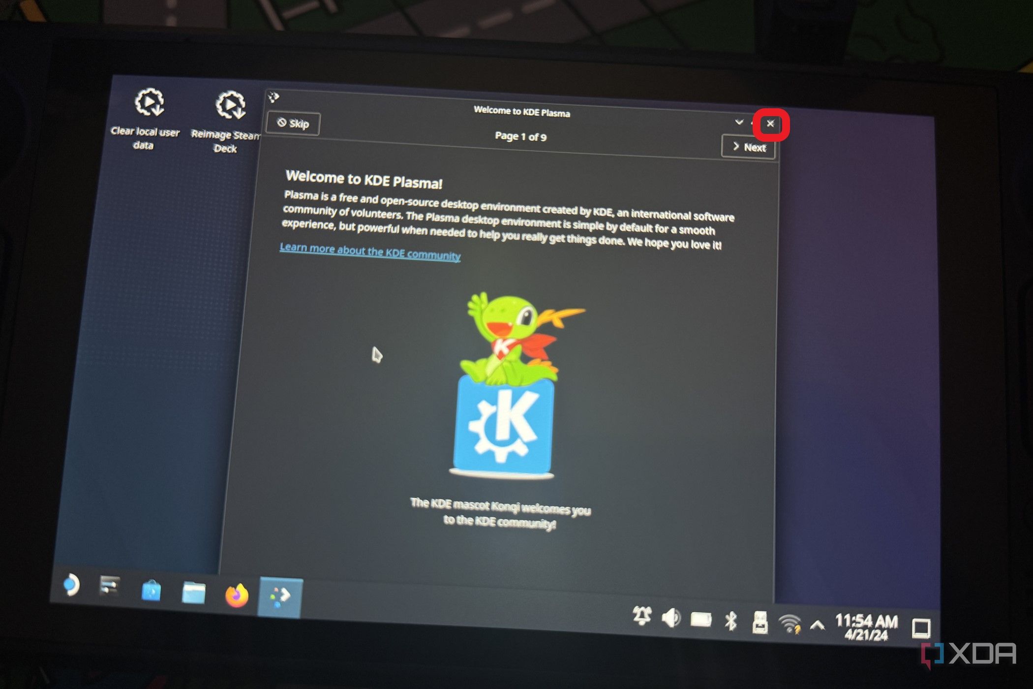 How to fix a flashing black screen on the Steam Deck