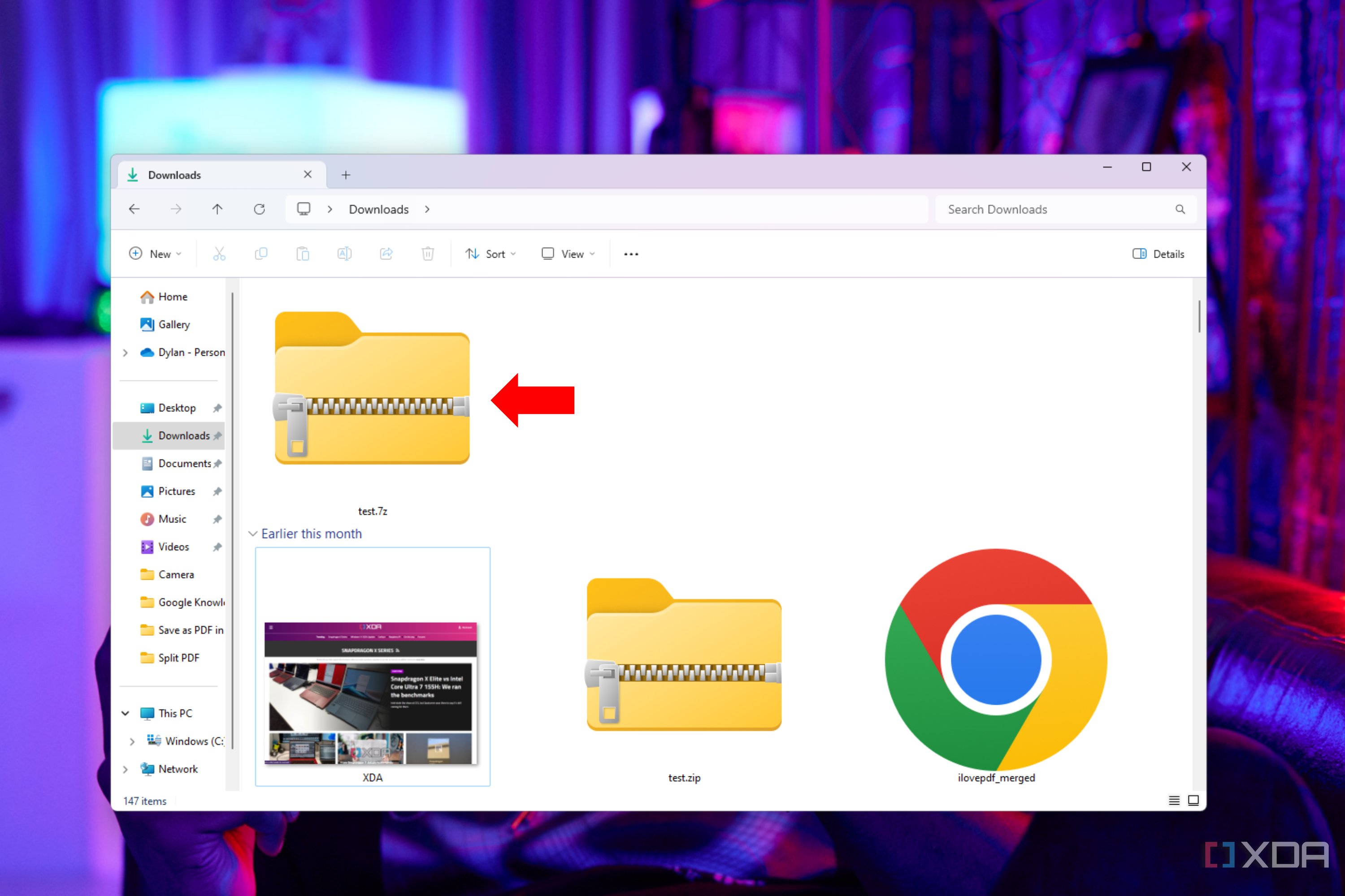 How to open .7z files in Windows 11