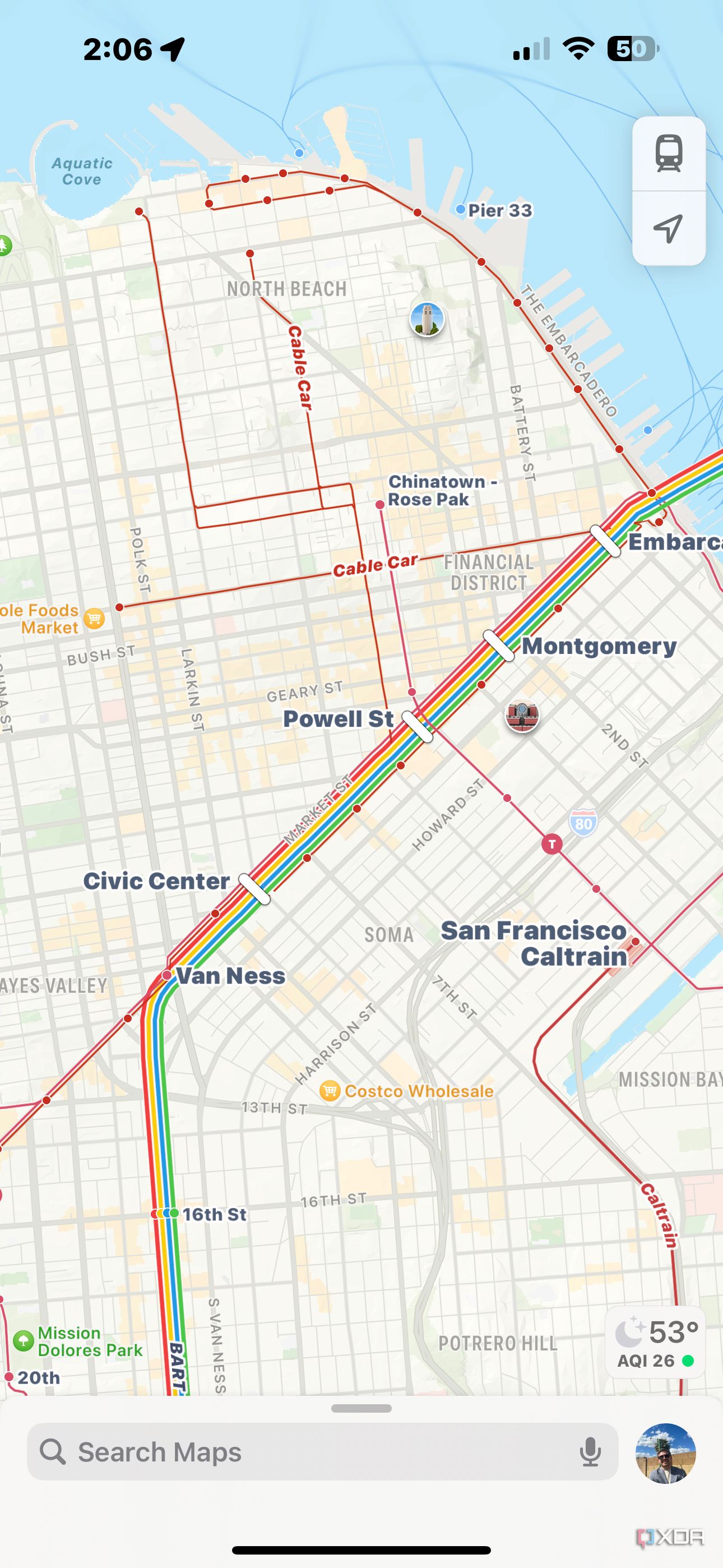 How to drop a pin on iPhone in Apple Maps