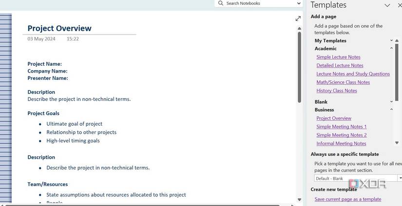 You are using OneNote wrong if you haven't tried these templates