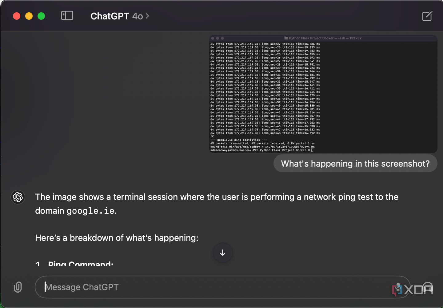 ChatGPT's Mac app works like Spotlight and it's better than Siri