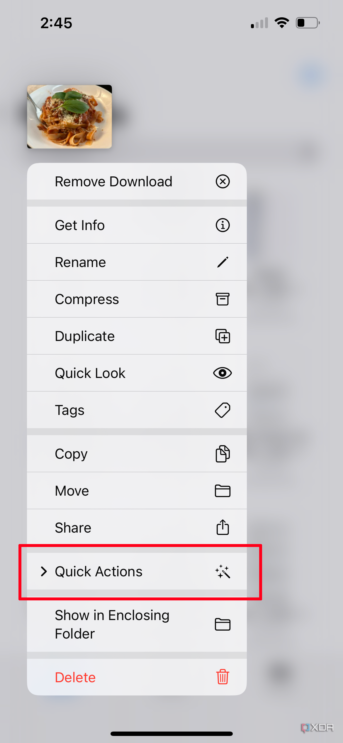 How to convert a picture to a PDF on iPhone