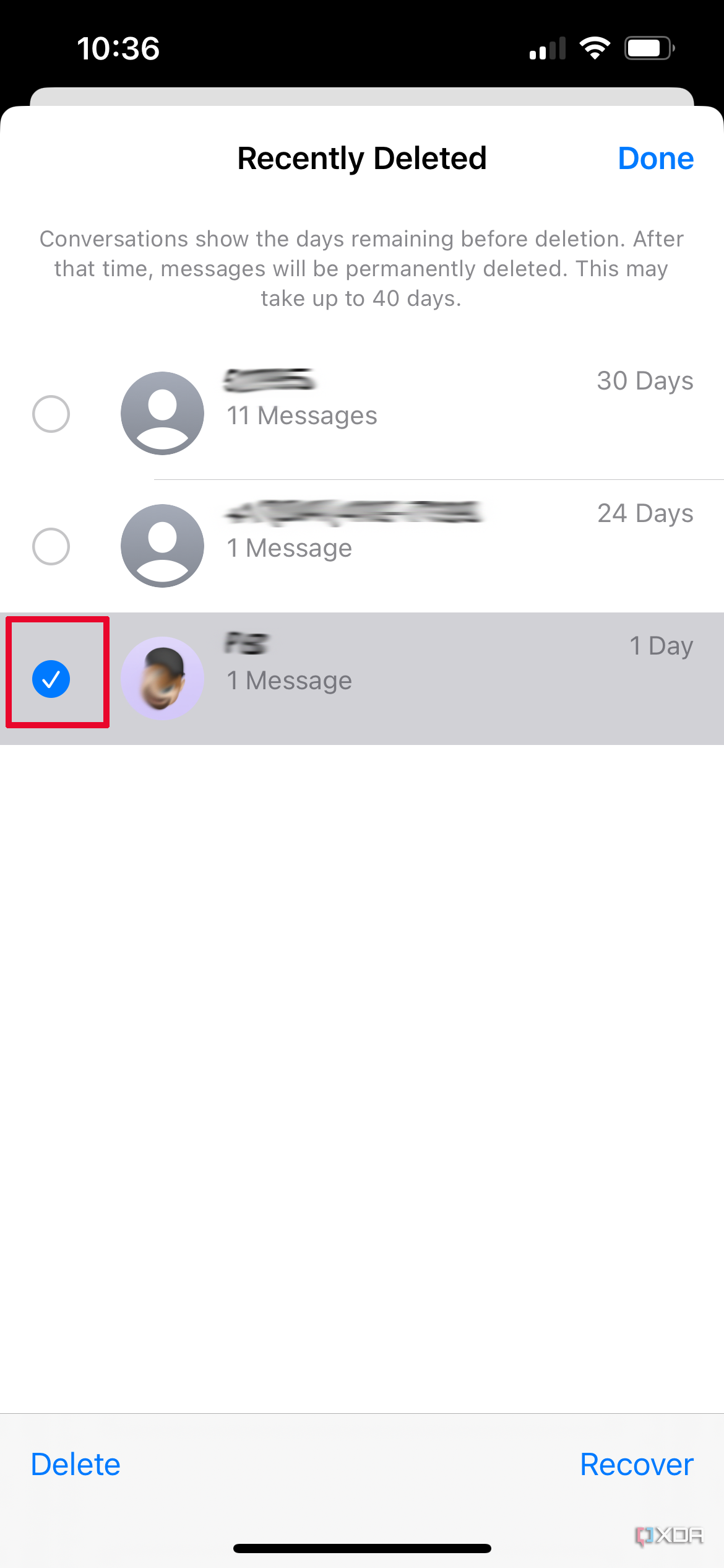 How to retrieve deleted messages on iPhone
