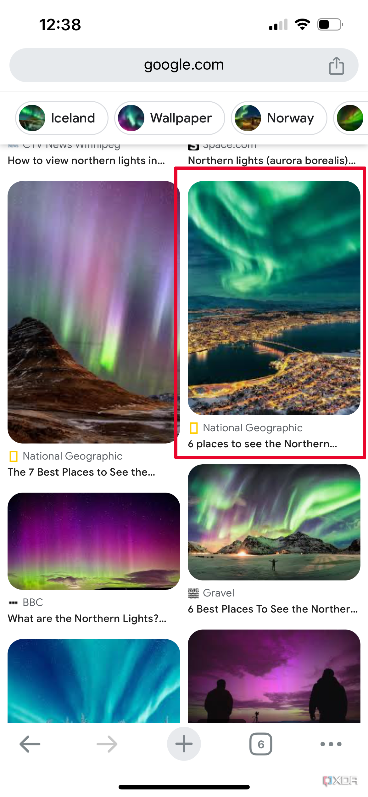 How to reverse image search on an iPhone