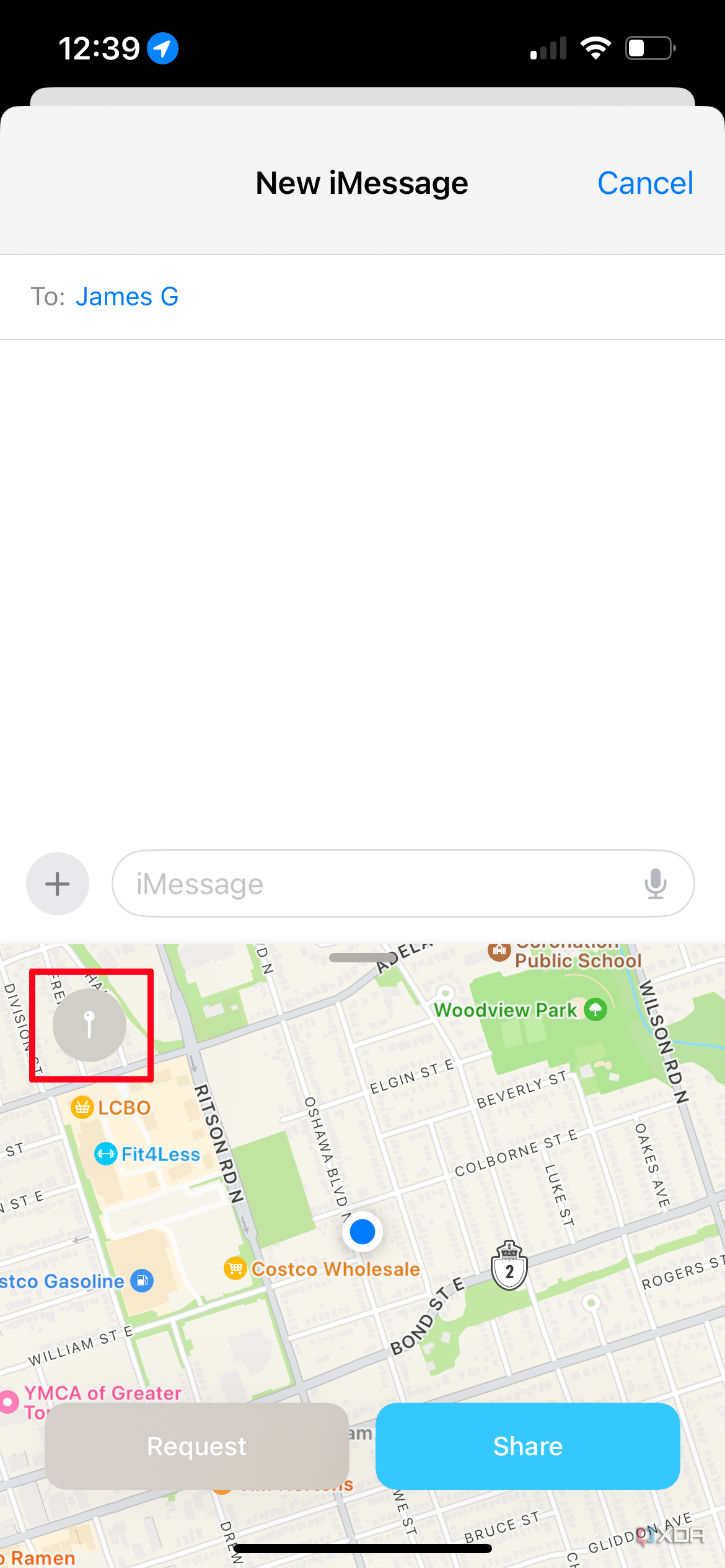 How to send your location to someone via iPhone