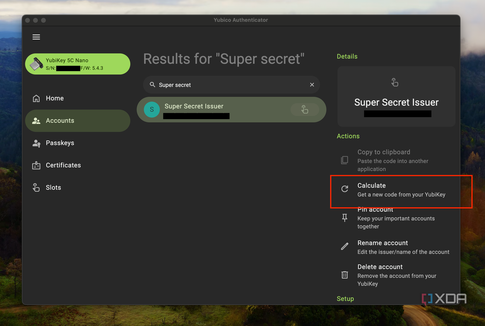 How to use your YubiKey for TOTP codes