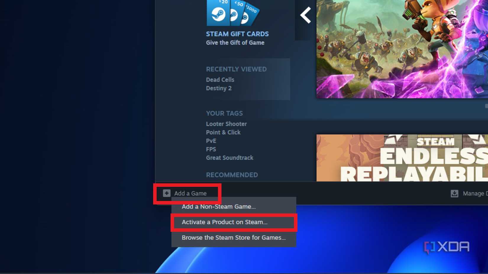 How to add third-party games to Steam