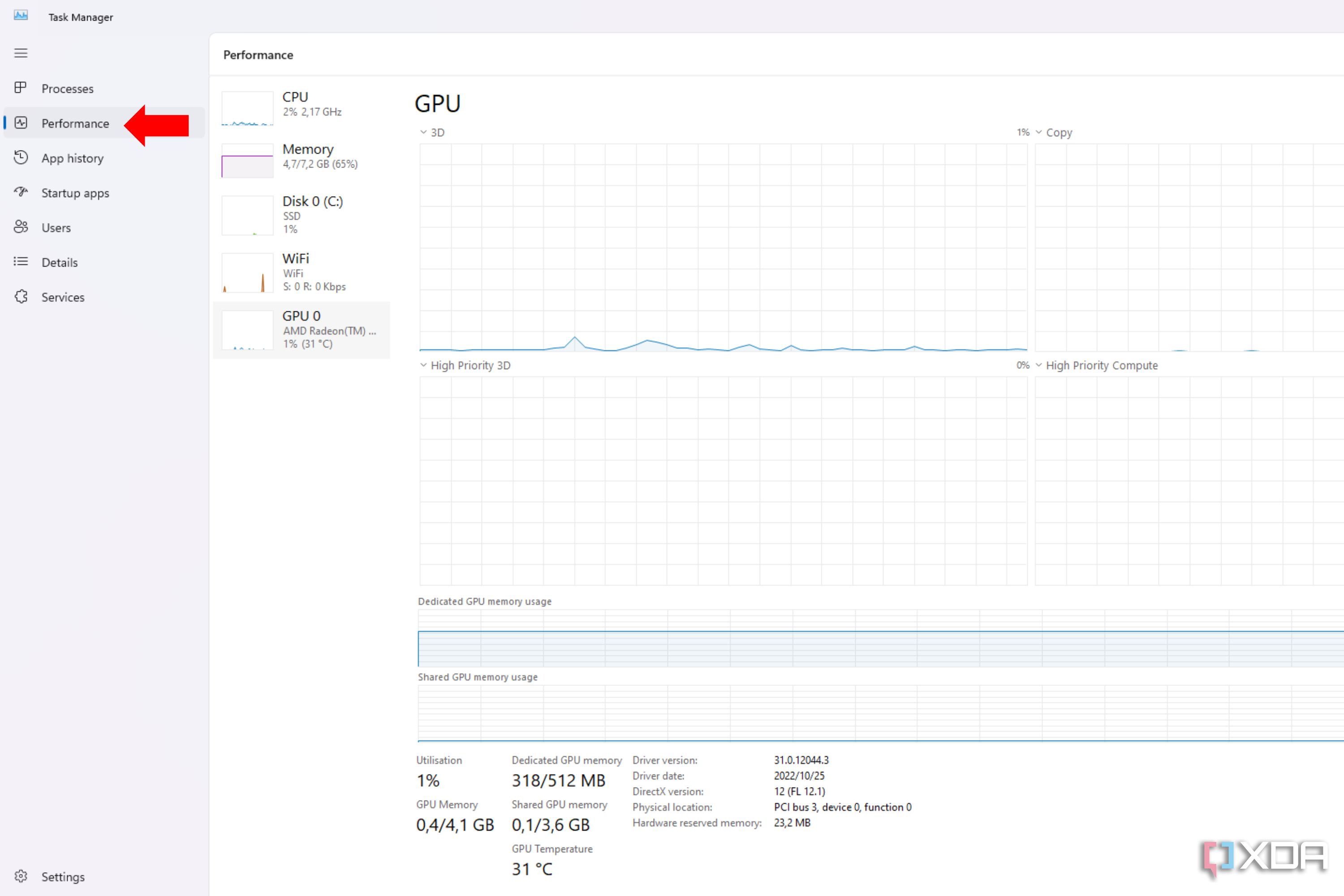 How to monitor disk usage in Windows 11
