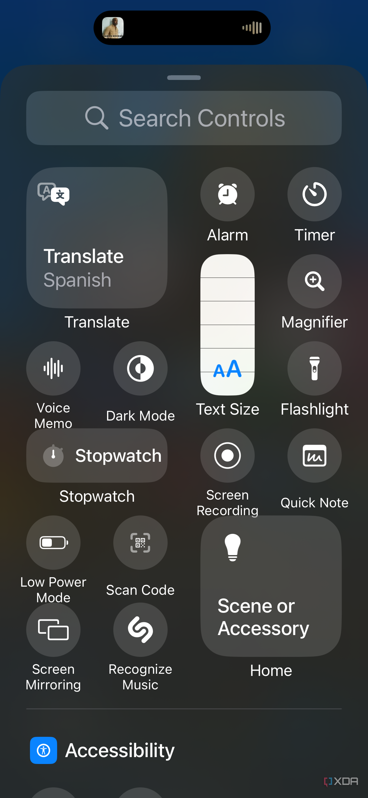 How to customize the Control Center in iOS 18