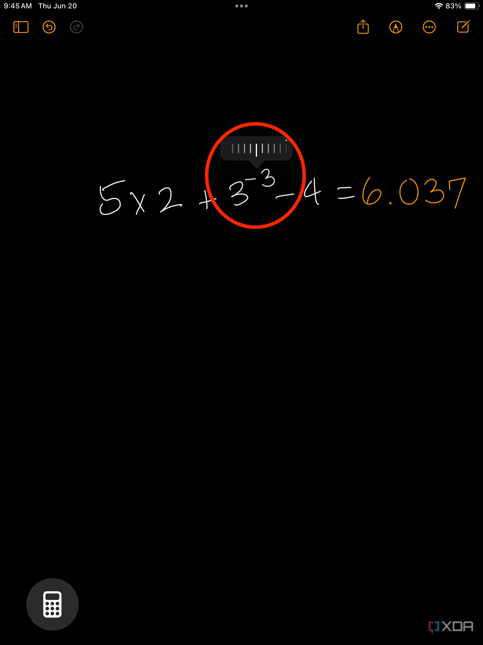 How to use Math Notes in iPadOS 18