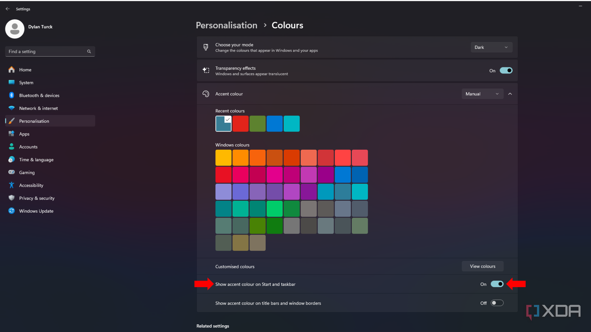 How to personalize your taskbar in Windows 11