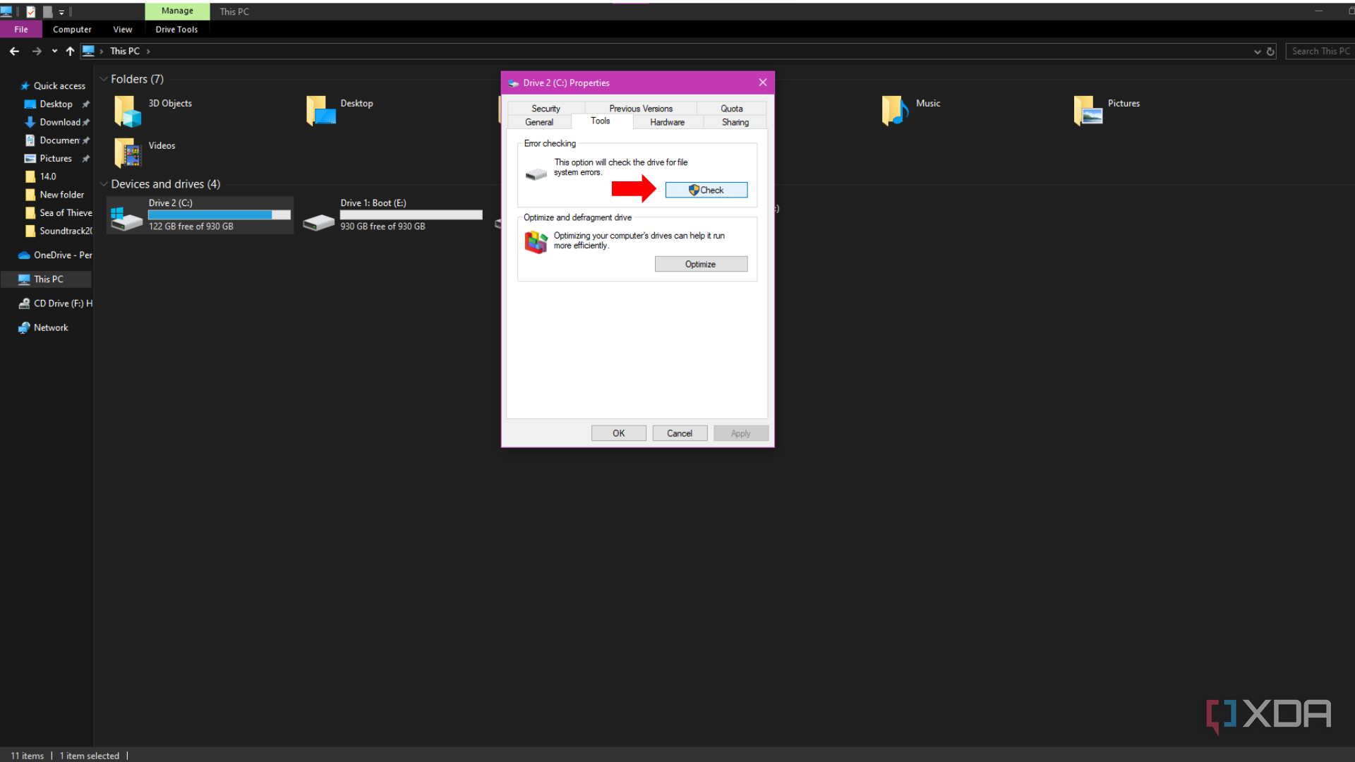 How to fix 100% disk usage on a hard drive