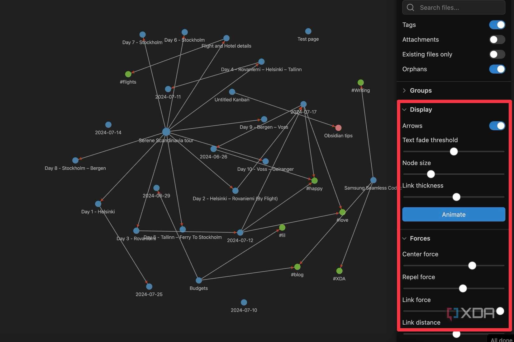 How to visualize your notes in Obsidian with Graph view