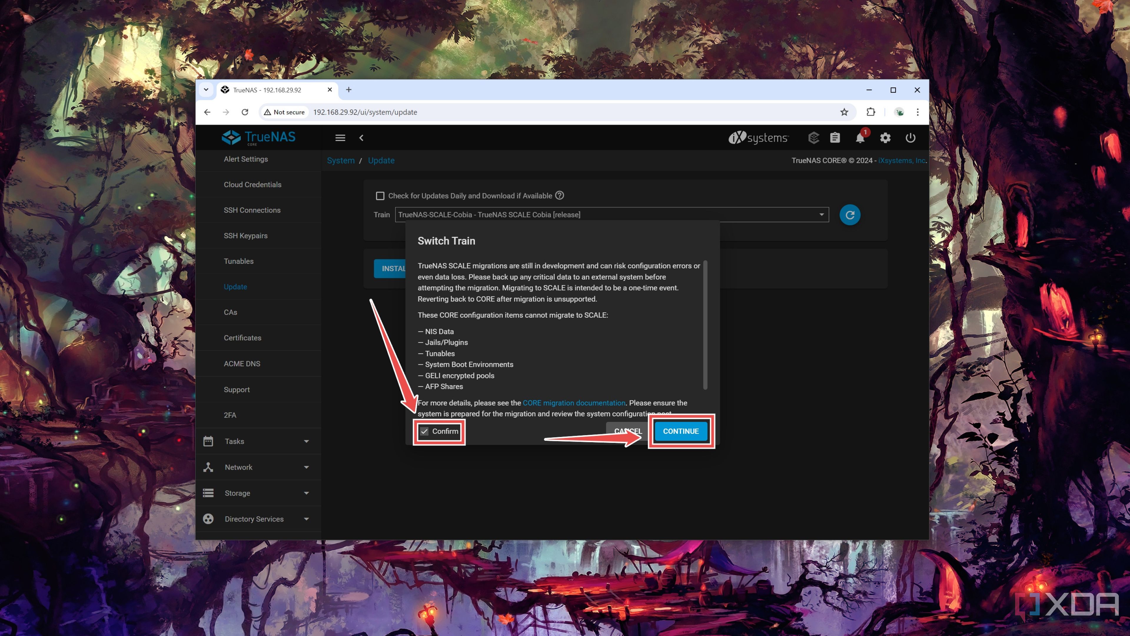 How to migrate from TrueNAS Core to Scale?