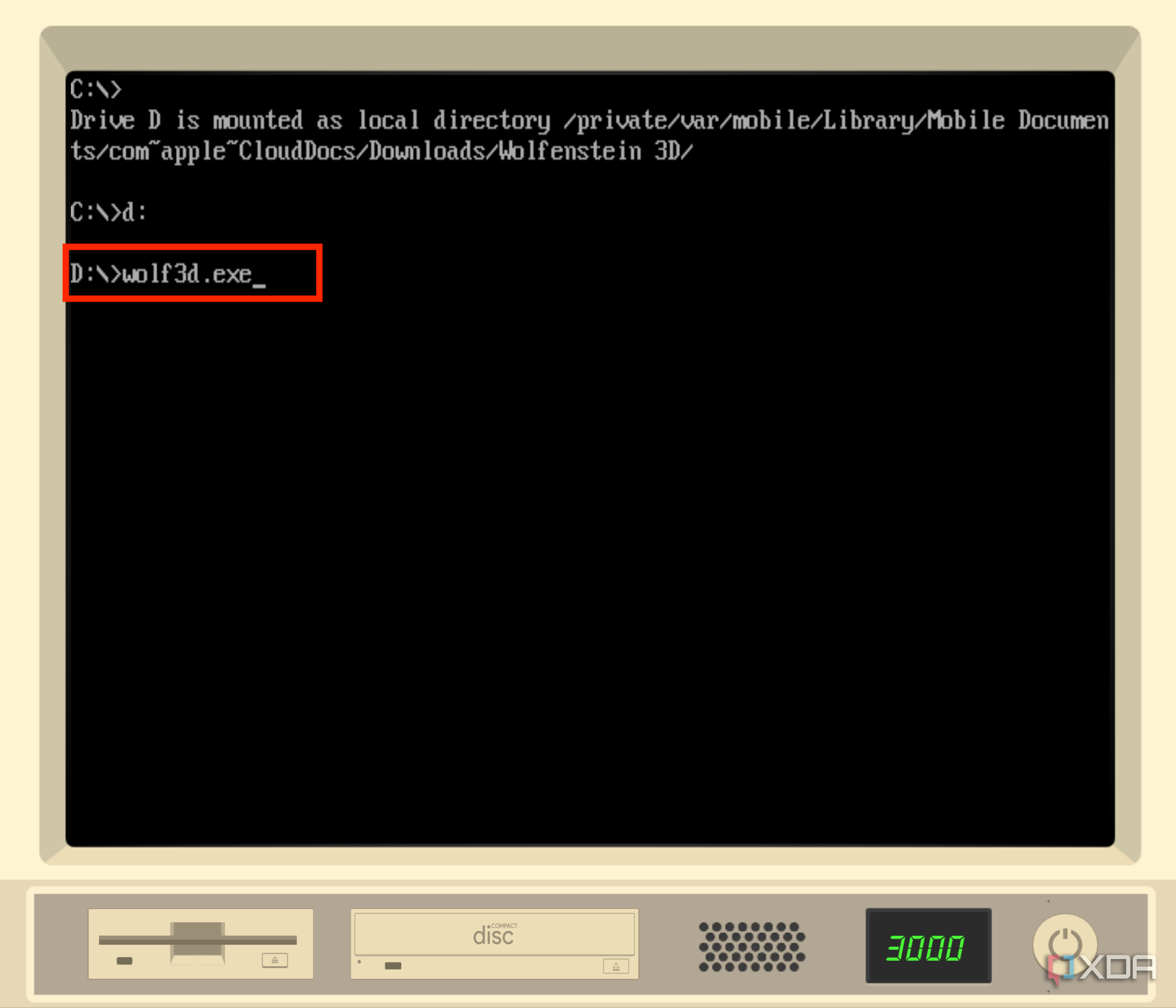 How to emulate DOS on an iPad and why you'd want to