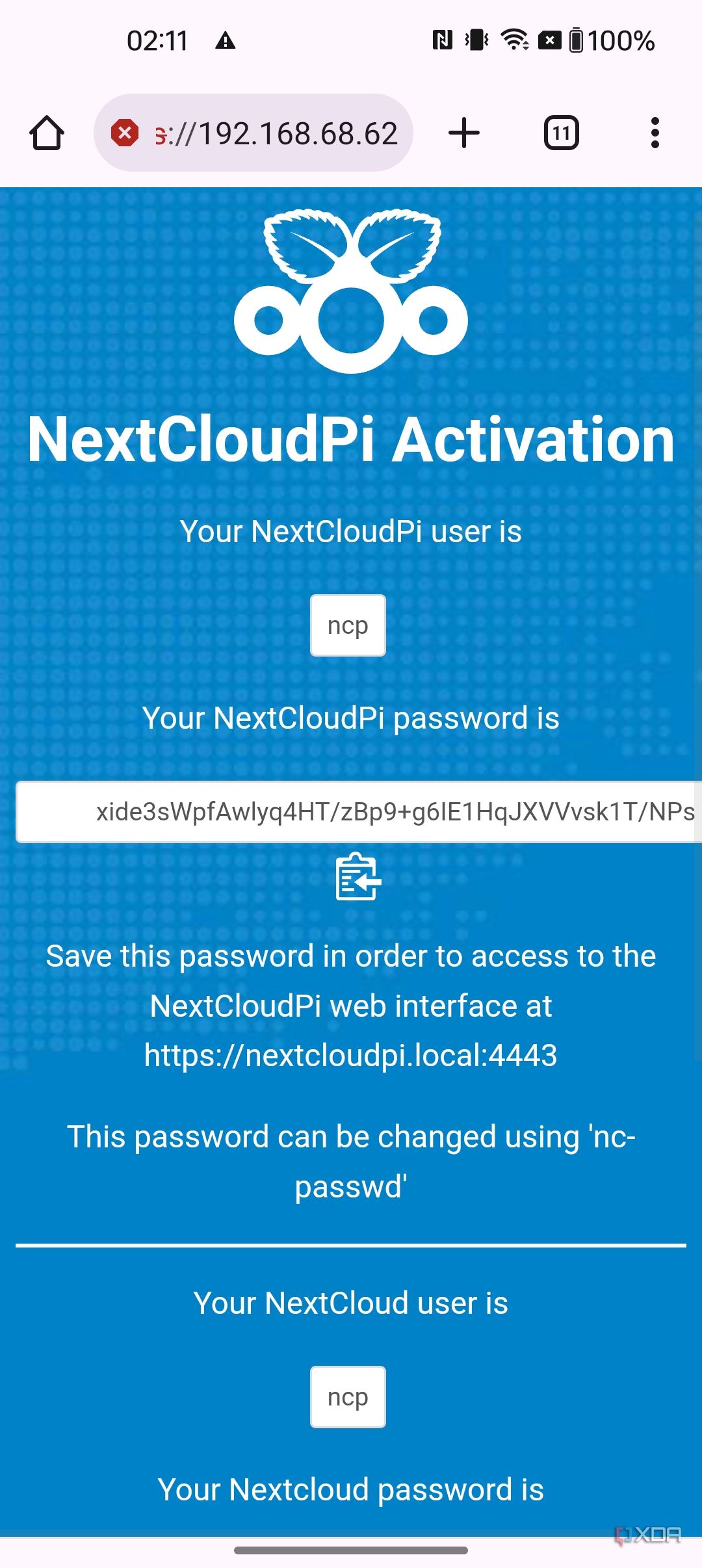 How to turn an old phone into a Nextcloud NAS